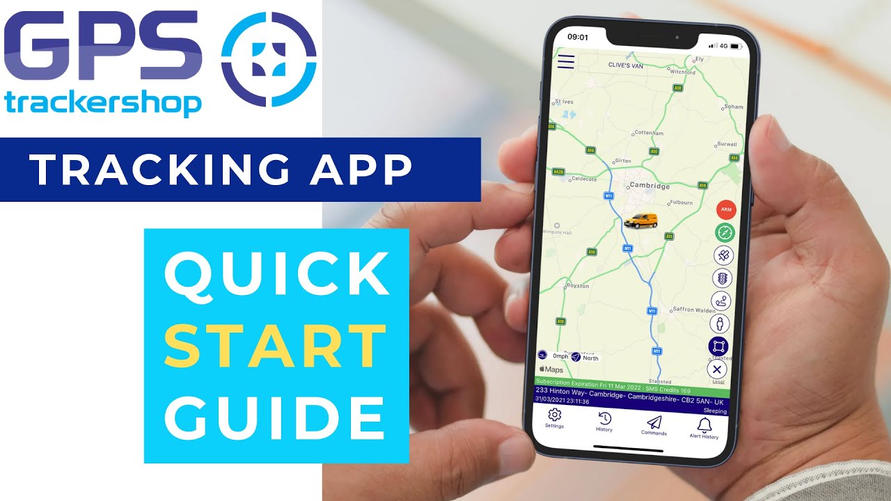 GPS Trackershop App Quick Start Guide