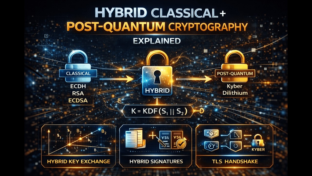 Hybrid Classical + Post-Quantum Cryptography Explained