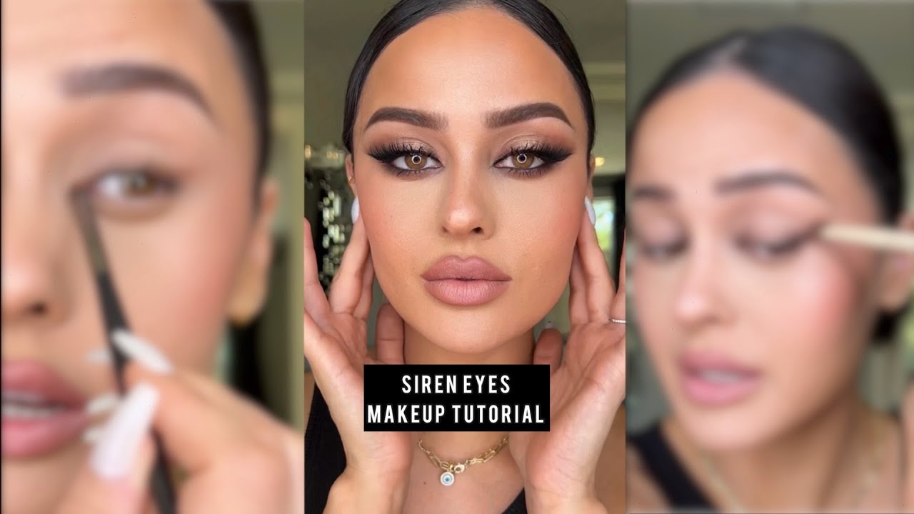 Siren Eyes Makeup Tutorial Transformation🚨 l Christen Dominique