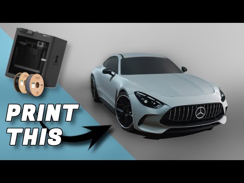 AMG GT 63 Coupe - 1/10 Scale RC Car/Display Model by Cormango - Thingiverse