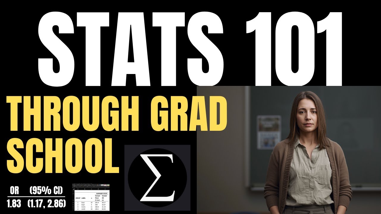 Statistics 101 -  through grad school
