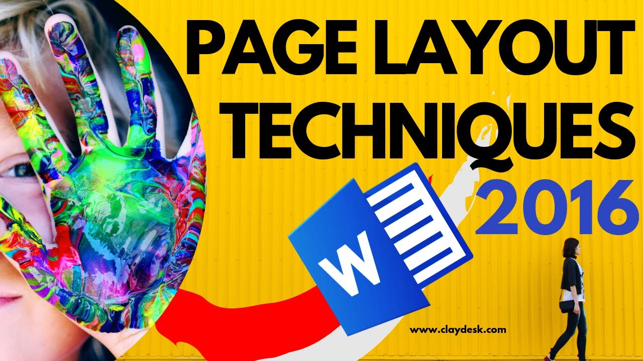 Advanced Page Layout Options in Word 2016