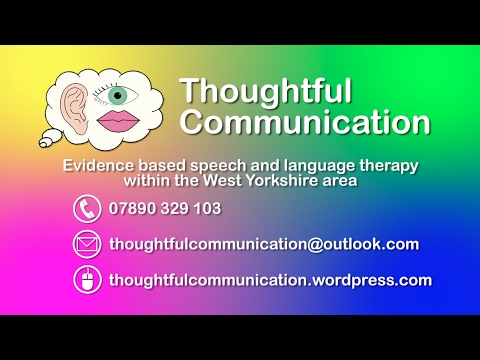 Thoughtful Communication | Speech, Language and Communication Therapy