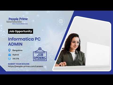 #Informaticajobs PC Admin | with ITSM Expertise || People Prime Jobs