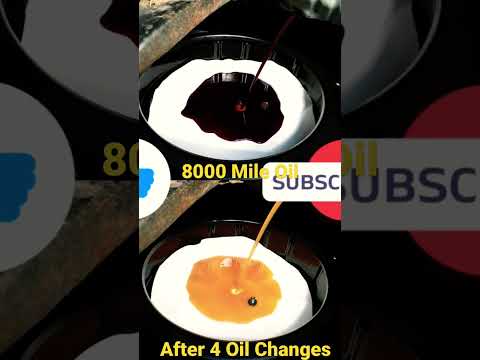 Results of Changing Oil 4 Times (8000 mile oil)