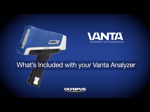 Vanta™ Handheld XRF Analyzer Unboxing