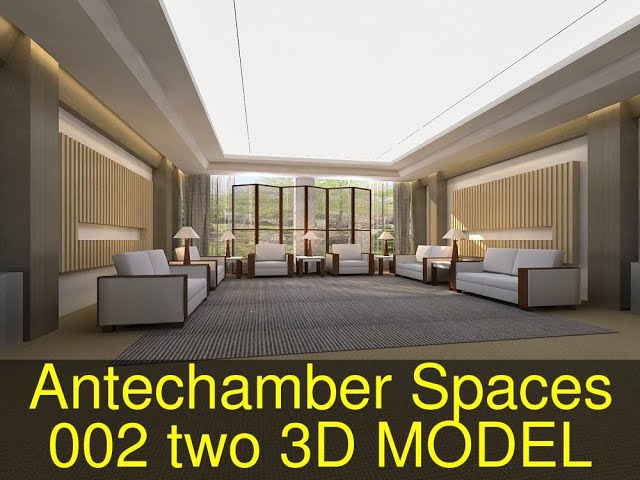 Antechamber Spaces 002 two 3D Model - FlatPyramid