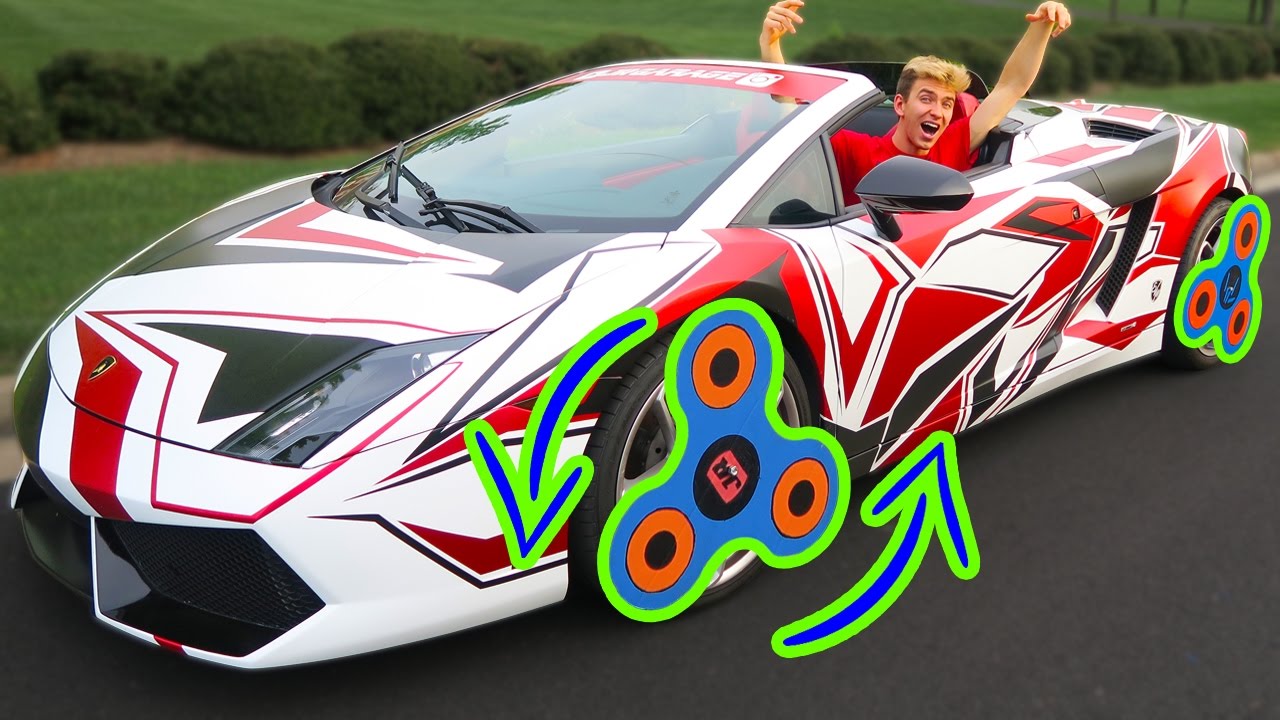 Fidget Spinner Car Wheels? This Lamborghini Rendering Could Be the ...