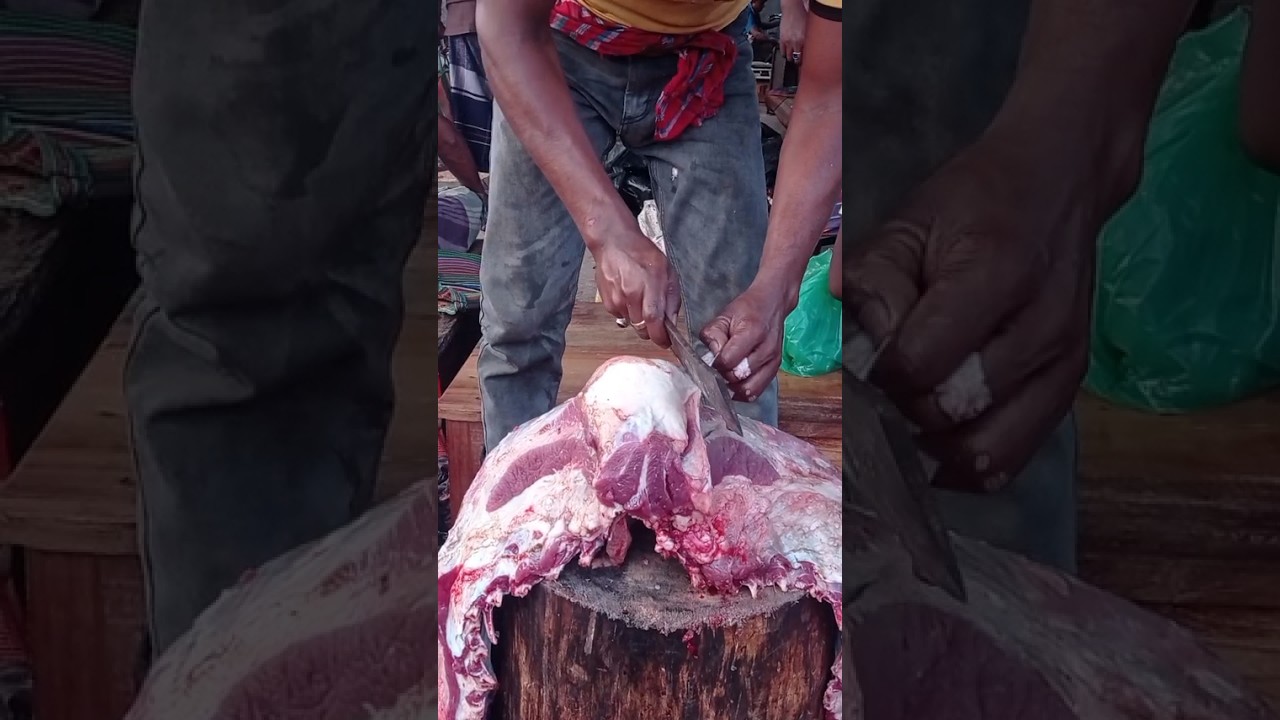 Beef chart cuts of meat. #shorts ##beefchart #cutsofmeat #beefprocessing #butcherknife #meatexpert