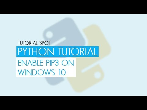 Python - How to Enable PIP Windows 10