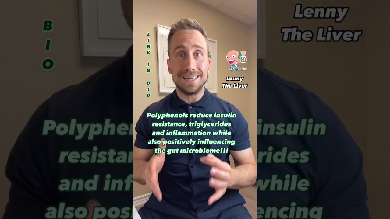 A High Polyphenol Mediterranean Diet Is Best For Fatty Liver. #nafld