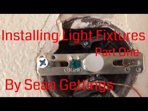 Installing A Hallway Light Part One