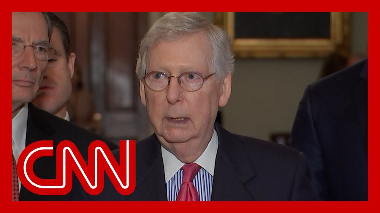 Mitch McConnell responds to Trump's attacks on Democratic congresswomen
