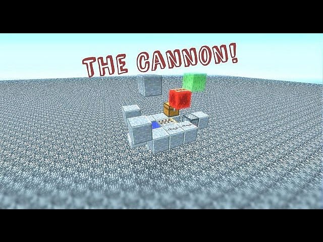 Minecart Based TNT Cannon Minecraft Map