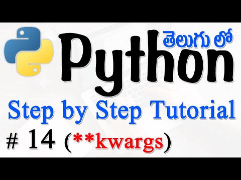Learn Python Tutorials For Beginners in Telugu Tutorial 14 Keyword Arguments How to Print ...