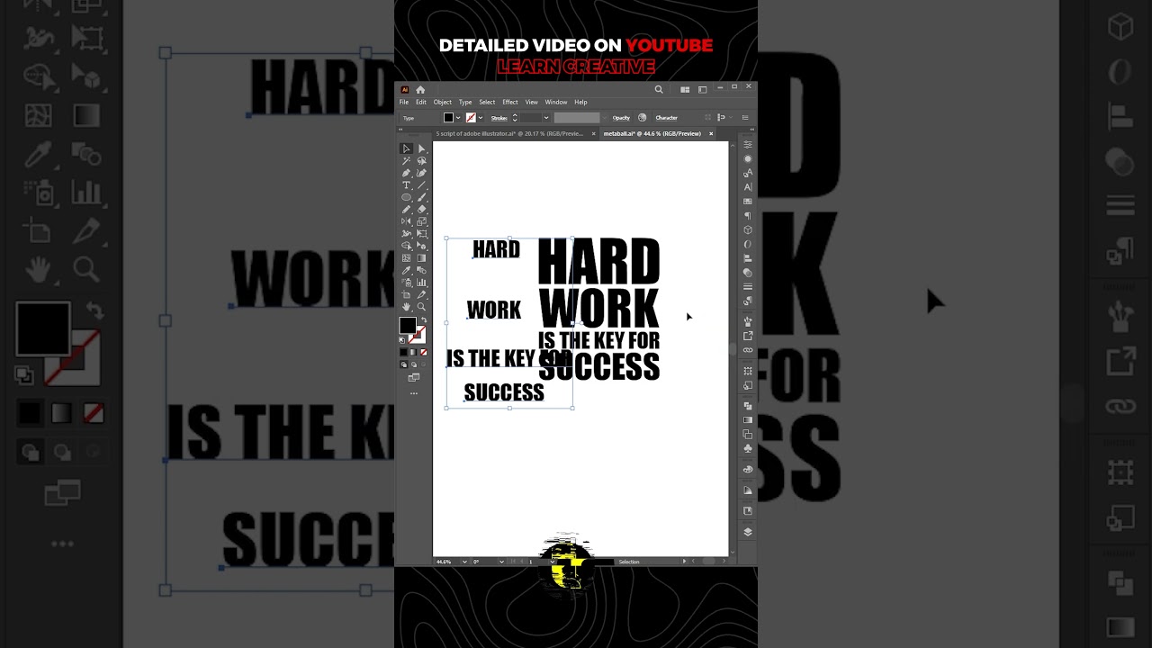 Textblock in illustrator | illustrator scripts