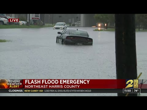 Flooding near IAH