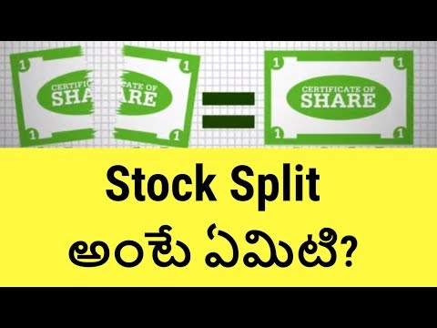 What is a Stock Split? Why Do Stock Split | Stock market Basics for Beginners in India | Telugu Badi