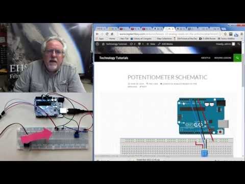 LESSON 16 Controlling a Servo with Arduino - الورشه