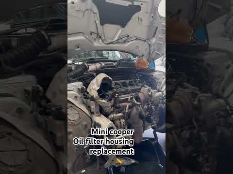 Mini cooper oil filter housing replacement