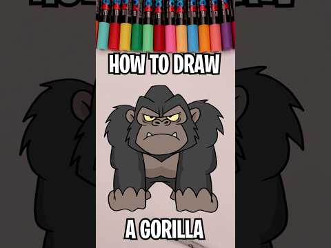 How To Draw a Gorilla