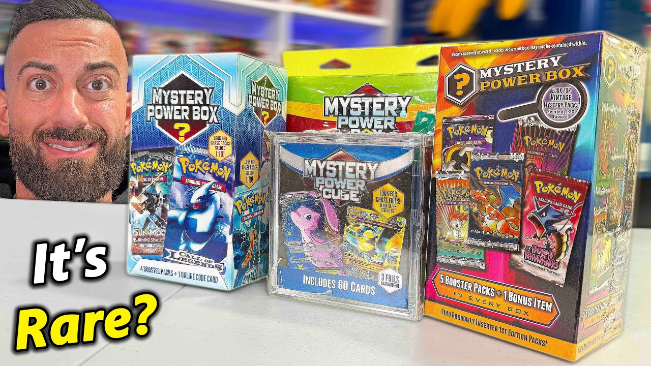 The Oldest MJ Holding's Pokemon Mystery Boxes