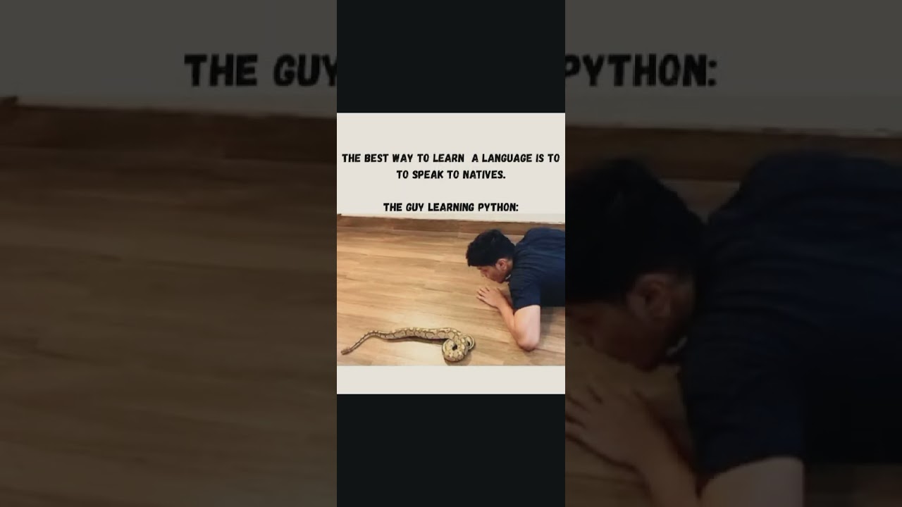 Learning Python Be Like... #shorts #python #programming @rachitkumarpandey02