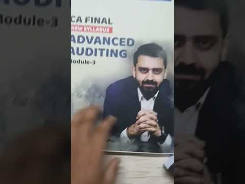CA Final Audit book by CA Rishabh Jain 😍