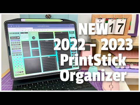 Mid Year 2024 Digital Planner - The PrintStick Organizer 🌟