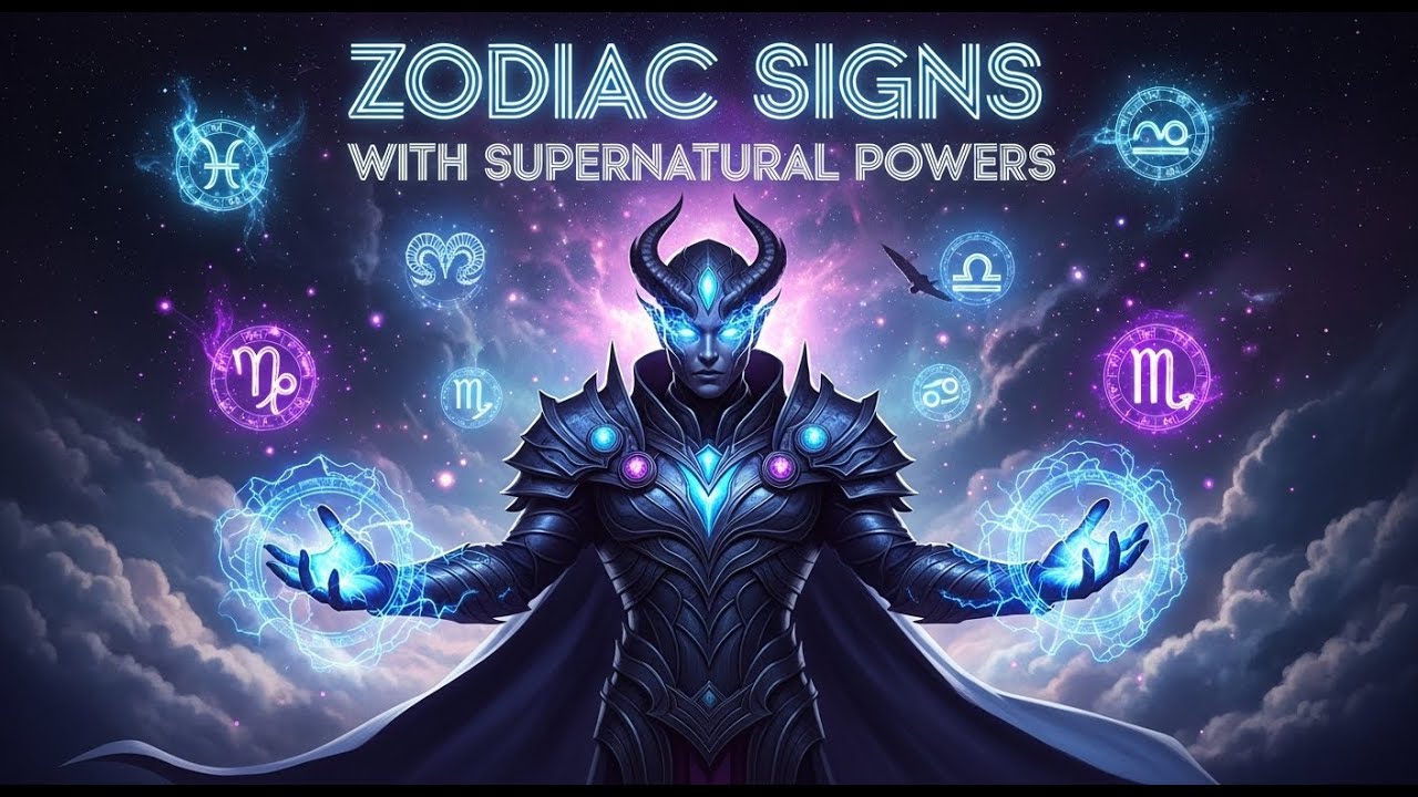 ZODIAC SIGNS WITH SUPERNATURAL POWERS – The Ones Who Defy Reality 🔮
