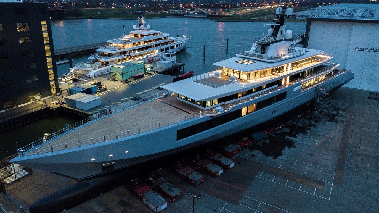 Oceanco's Seven Seas Megayacht Sets Sail for New Sea Trials - autoevolution