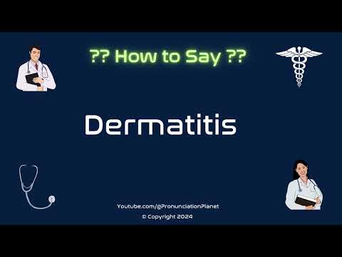 How to Pronounce Dermatitis CORRECTLY in English? | How to Say Dermatitis? | Pronunciation Planet