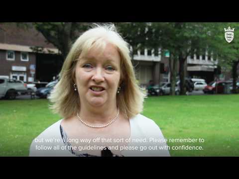 Jersey’s Medical Officer of Health, and the discussions surrounding a safe re-opening of the borders