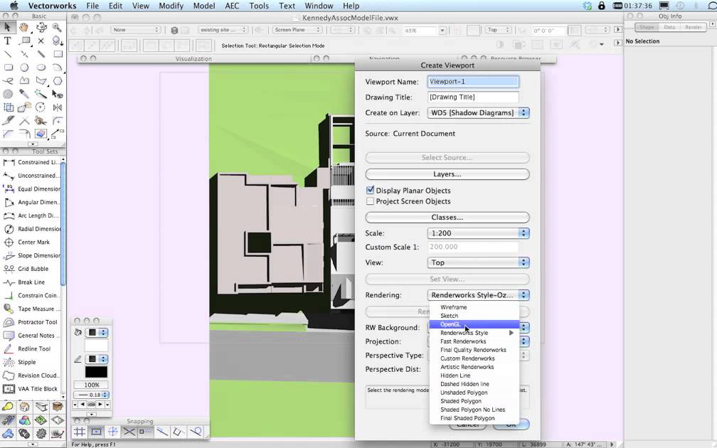 Heliodon Creating Shadow Diagrams