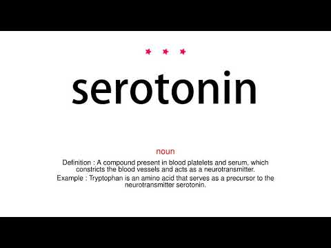 How to pronounce serotonin - Vocab Today