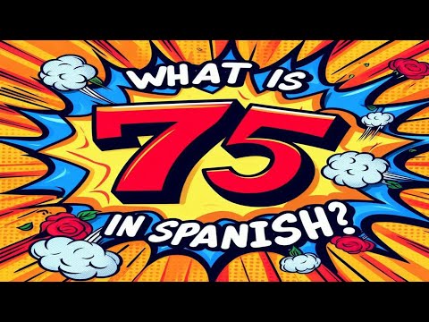 What is the Spanish Word for 75 | What is 75 in Spanish - Live via OneStream Live #onestreamlive