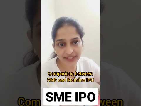 SME IPO Vs Mainline IPO #ipo