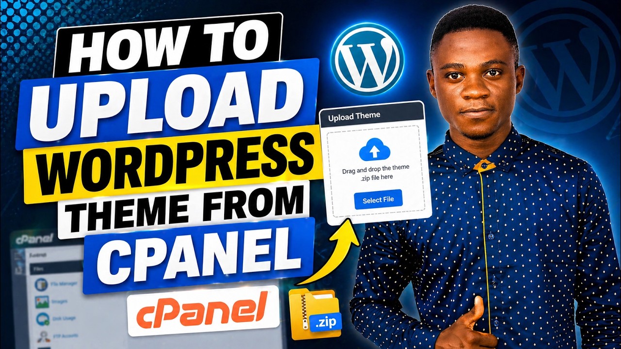 How to Upload Wordpress Theme from CPanel