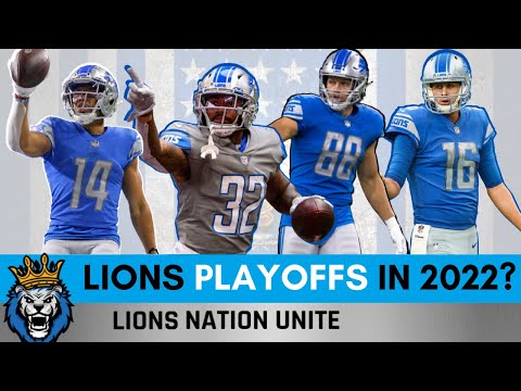 Detroit Lions Playoffs In 2022? Can The Lions Go From Worst To First?