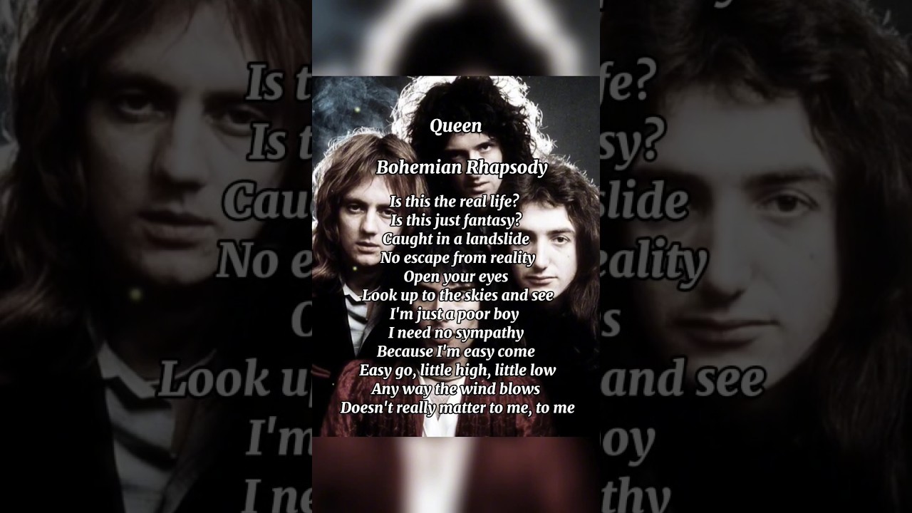 Queen - Bohemian Rhapsody #lyrics #shorts