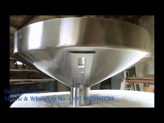 Stainless Steel Hopper - Small Rectangular Jacketed Hopper Manufacturer ...