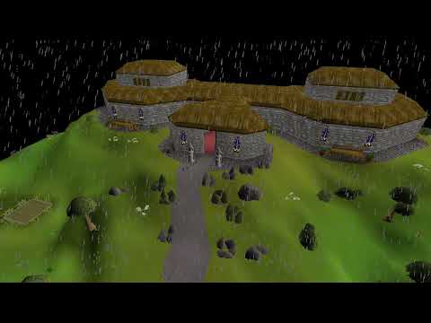 relaxing runescape music with rain sounds 🌧️