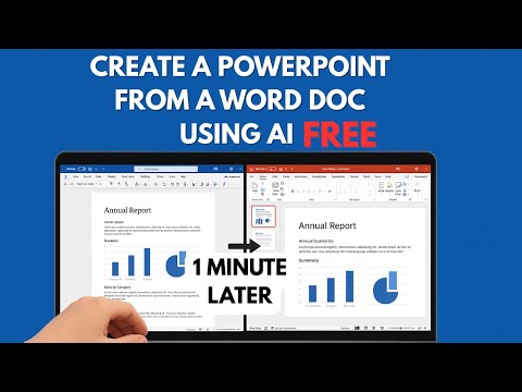 Turn Any Word Doc into Complete PowerPoint Slides Instantly| Tutorial for Microsoft Copilot