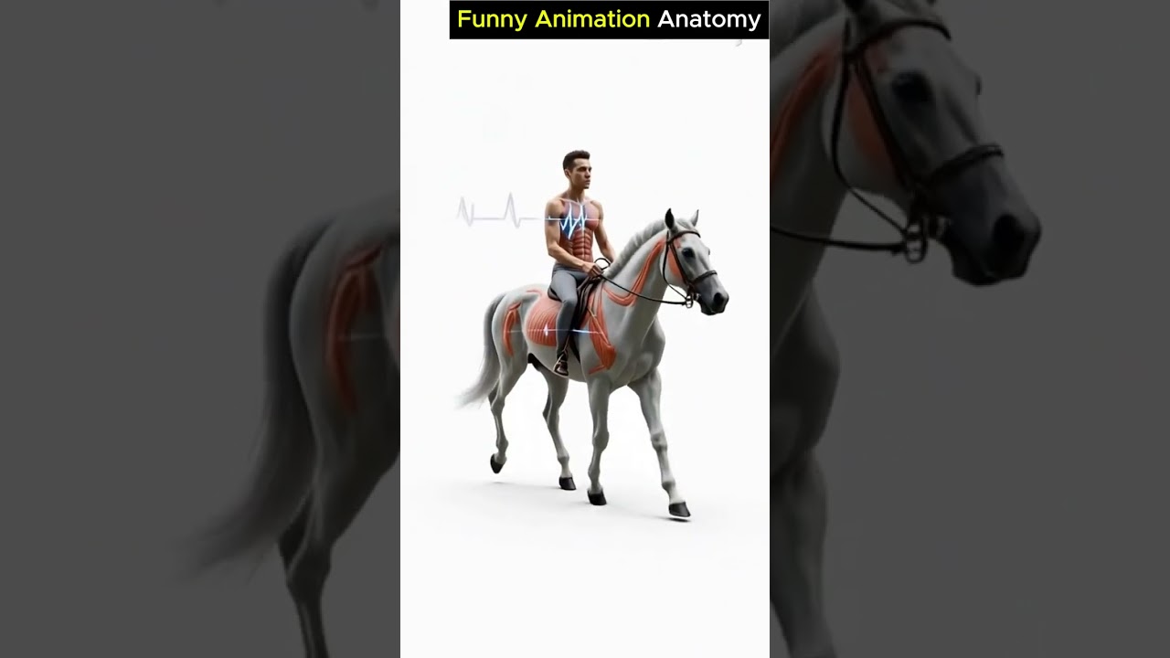 #humananatomy #horseanatomy