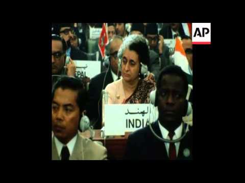 SYND 6-9-73 4TH CONFERENCE OF NON ALIGNED COUNTRIES MEETING IN ALGERIA