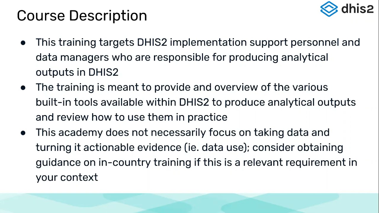 Course Introduction - Analytics Tools Academy: 2021 Q2