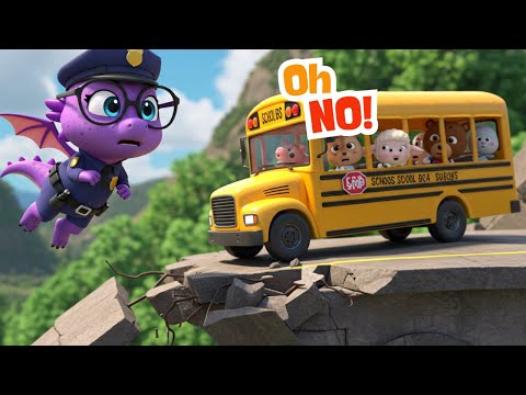 Tiny Dragon Saves the School Bus! 🐲 | Brave Kids Read-Aloud Story #bedtimestoriesforkids