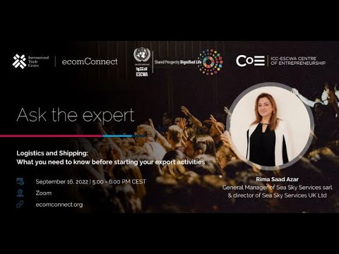 Ask the Expert | Logistics and Shipping: what you need to know before starting exporting