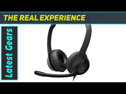 Logitech H390 - The Best Wired Headset for PC and Laptop