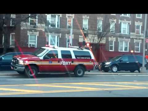 Something You Dont See FDNY Field Comm Battalion Using The Rear Lights In Air